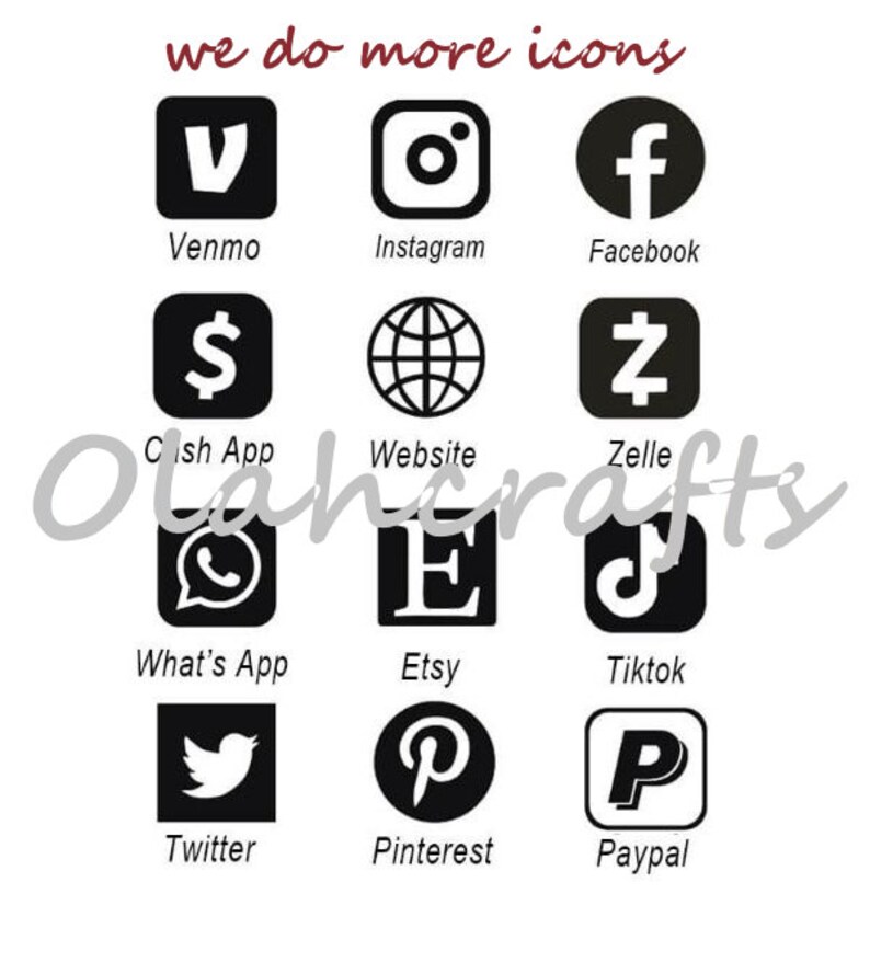 Pop up Shop Sign | Multi QR Code | QR Code Sign | Instagram | Facebook ...