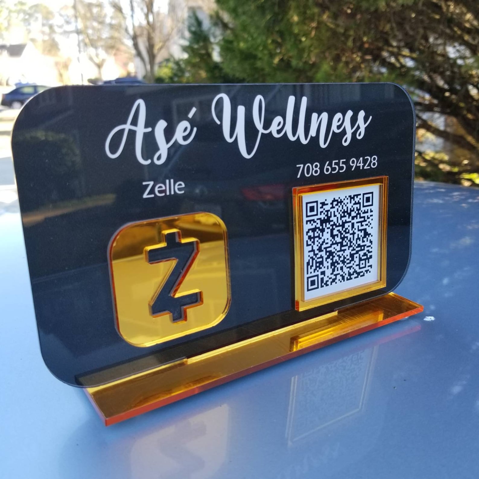 Zelle Qr Code Sign Cashapp Qr Code Sign Venmo Qr Code Sign | Etsy