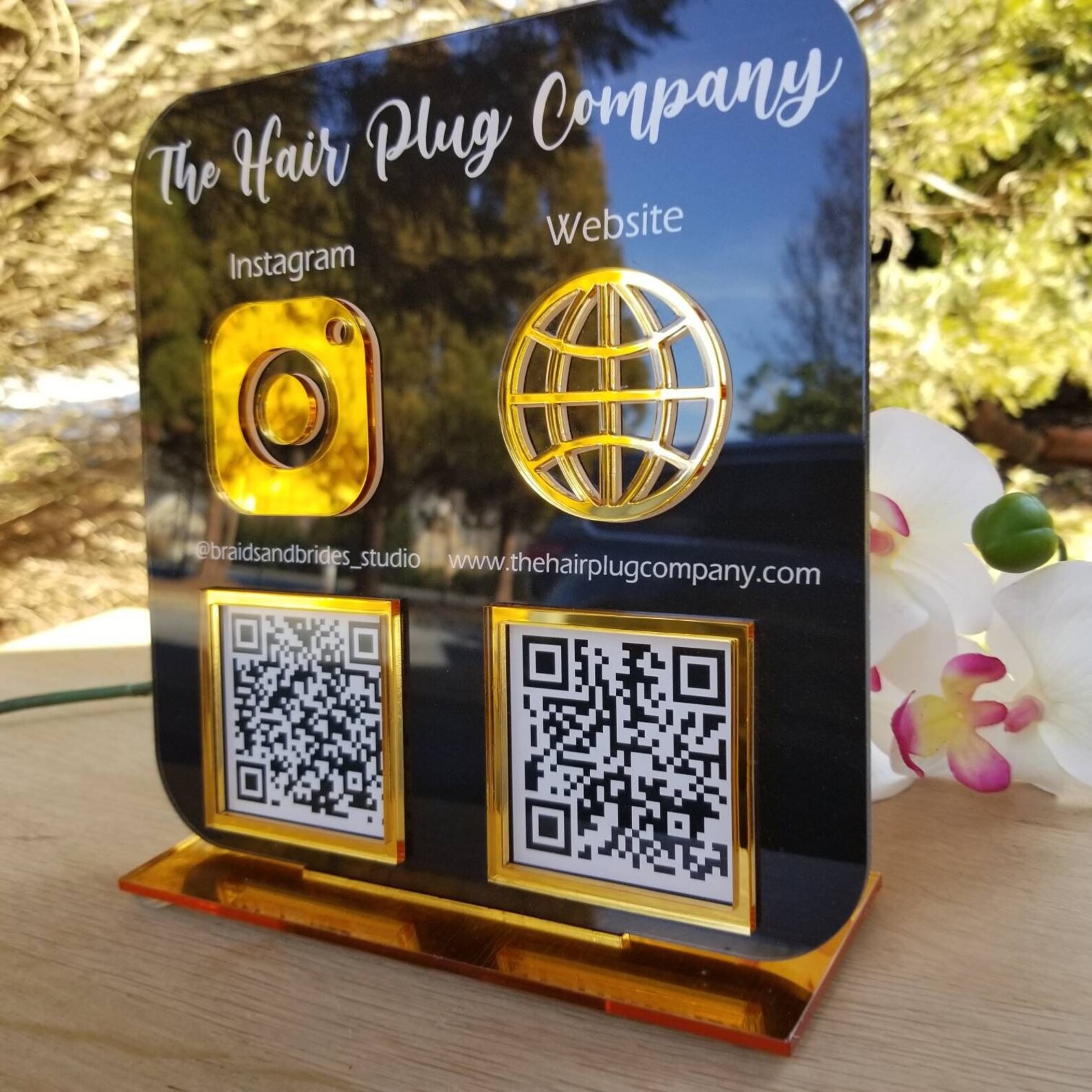 Instagram Sign for Business Multi QR Code Sign QR Code - Etsy