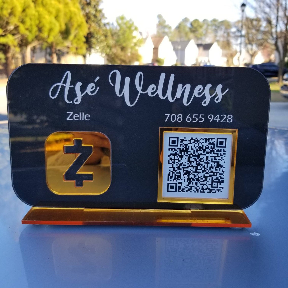 Zelle Qr Code Sign Cashapp Qr Code Sign Venmo Qr Code Sign | Etsy India