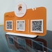 QR Code Single Social Media Sign Qr Code Sign 3 Icon QR - Etsy