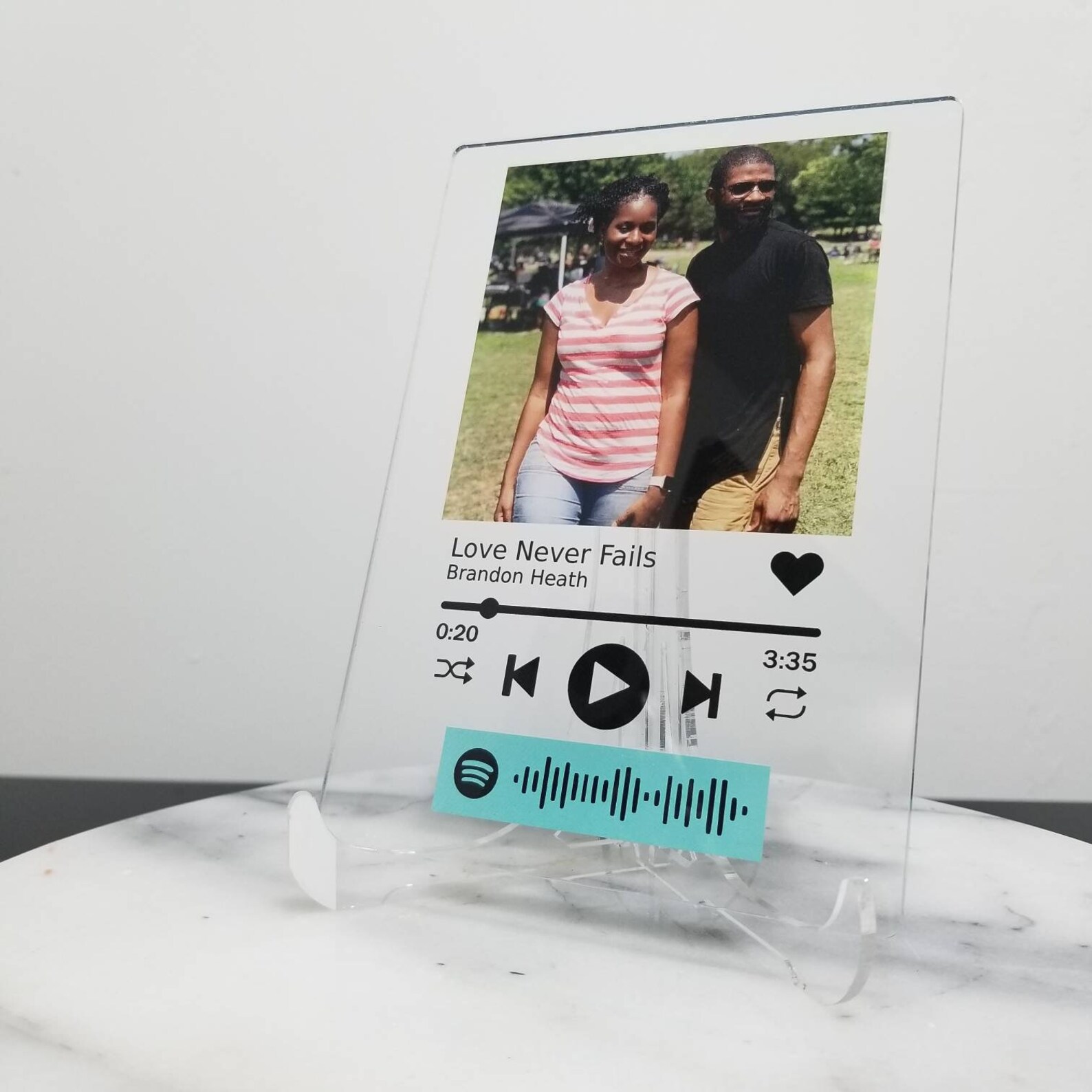 Personalized First Anniversary Gift for Boyfriend | Custom Album Cover ...