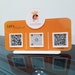 QR Code Single Social Media Sign Qr Code Sign 3 Icon QR - Etsy