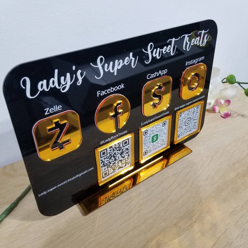 4 Icons QR Code Multi QR Code Qr Code Sign Qr Code Sign - Etsy