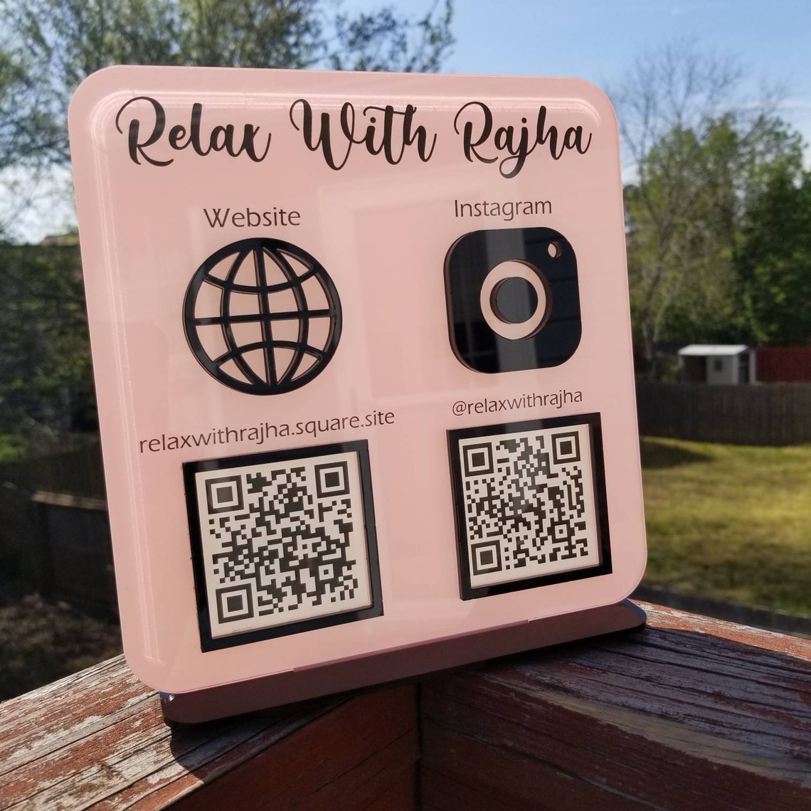 QR Code Sign Business QR Code Sign Scan to Pay Payment - Etsy