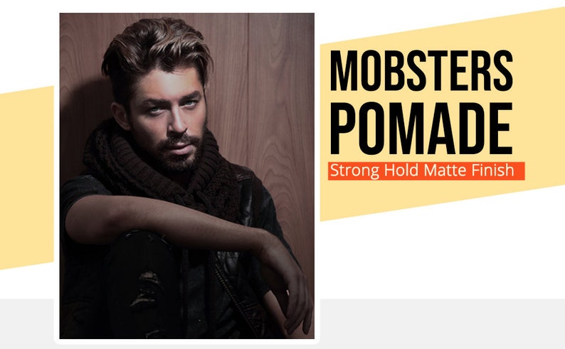 Mobsters Ladies Hair Pomade Strong Hold Water Based Deluxe Matt Finish ...