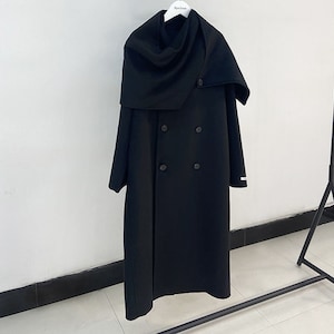 Winter Coat Women Shawl Collar Wrap Coat Women Long Winter - Etsy Canada