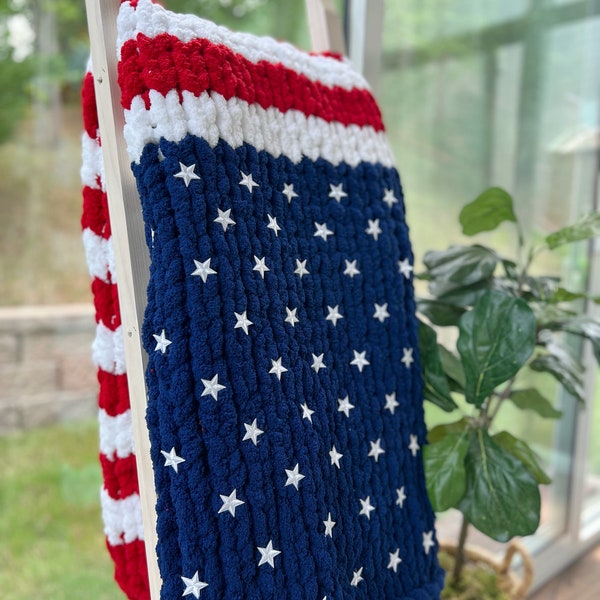 Flag Crochet Pattern - Etsy