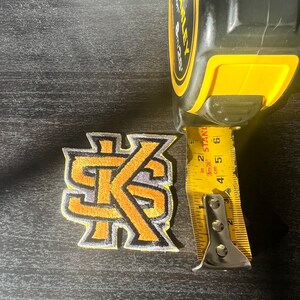 KENNESAW STATE Embroidered Patch/ Iron on Patch / Sew on Patch ...