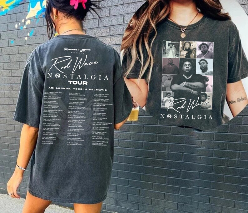 Nostalgia Tour 2023 Tshirt, Rod 2side Graphic Shirt, Rap Music Shirt ...