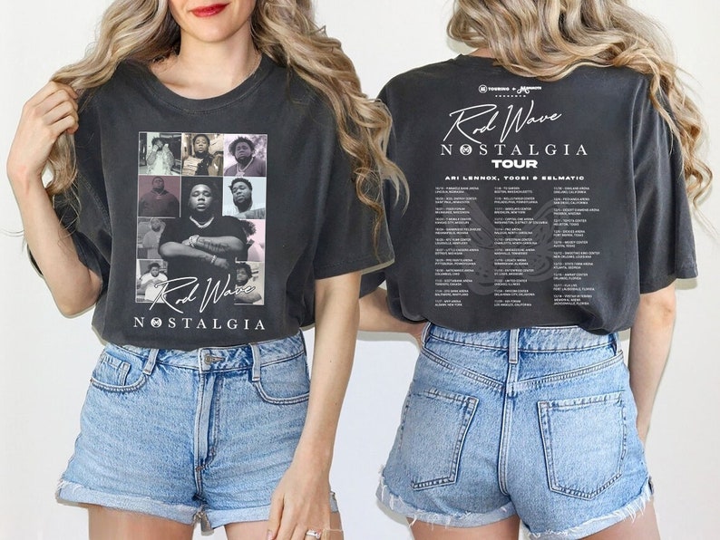 Nostalgia Tour 2023 Tshirt, Rod 2side Graphic Shirt, Rap Music Shirt ...