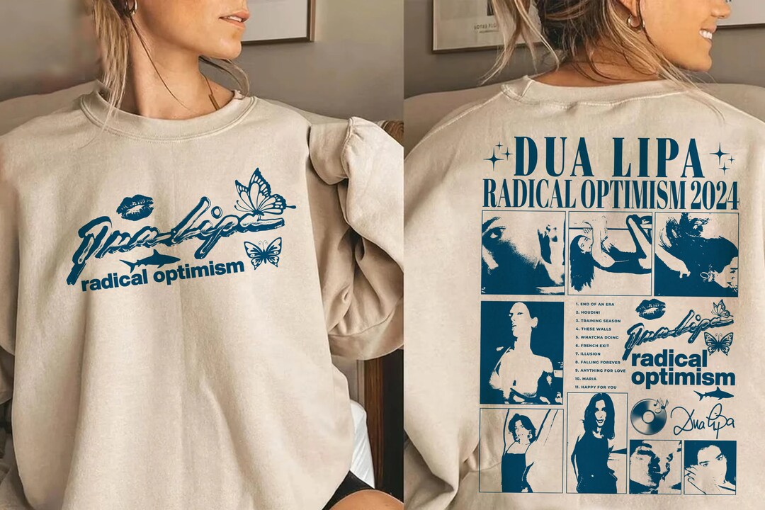 Dua-lipa 2side Radical Optimism Album Shirt,radical Optimism Graphic ...
