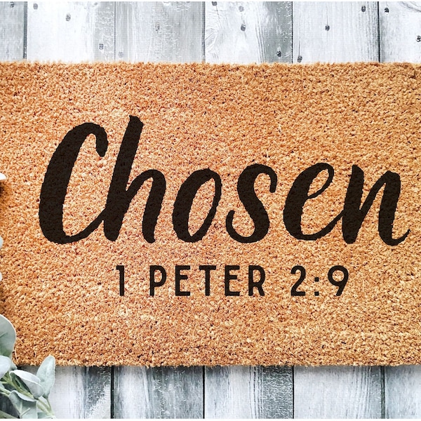 Bible Verse Floor Mat - Etsy