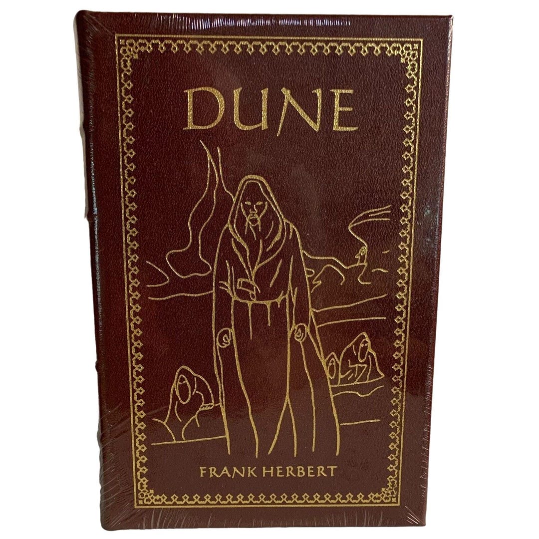 Dune by Frank Herbert Easton Press Leather Bound Book Sci-fi Brand New ...