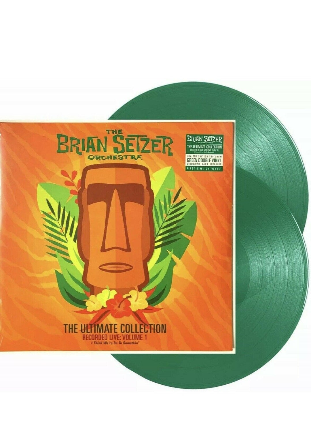 Brian Setzer the Ultimate Collection Vol. 1 Green Vinyl 2/LP - Etsy