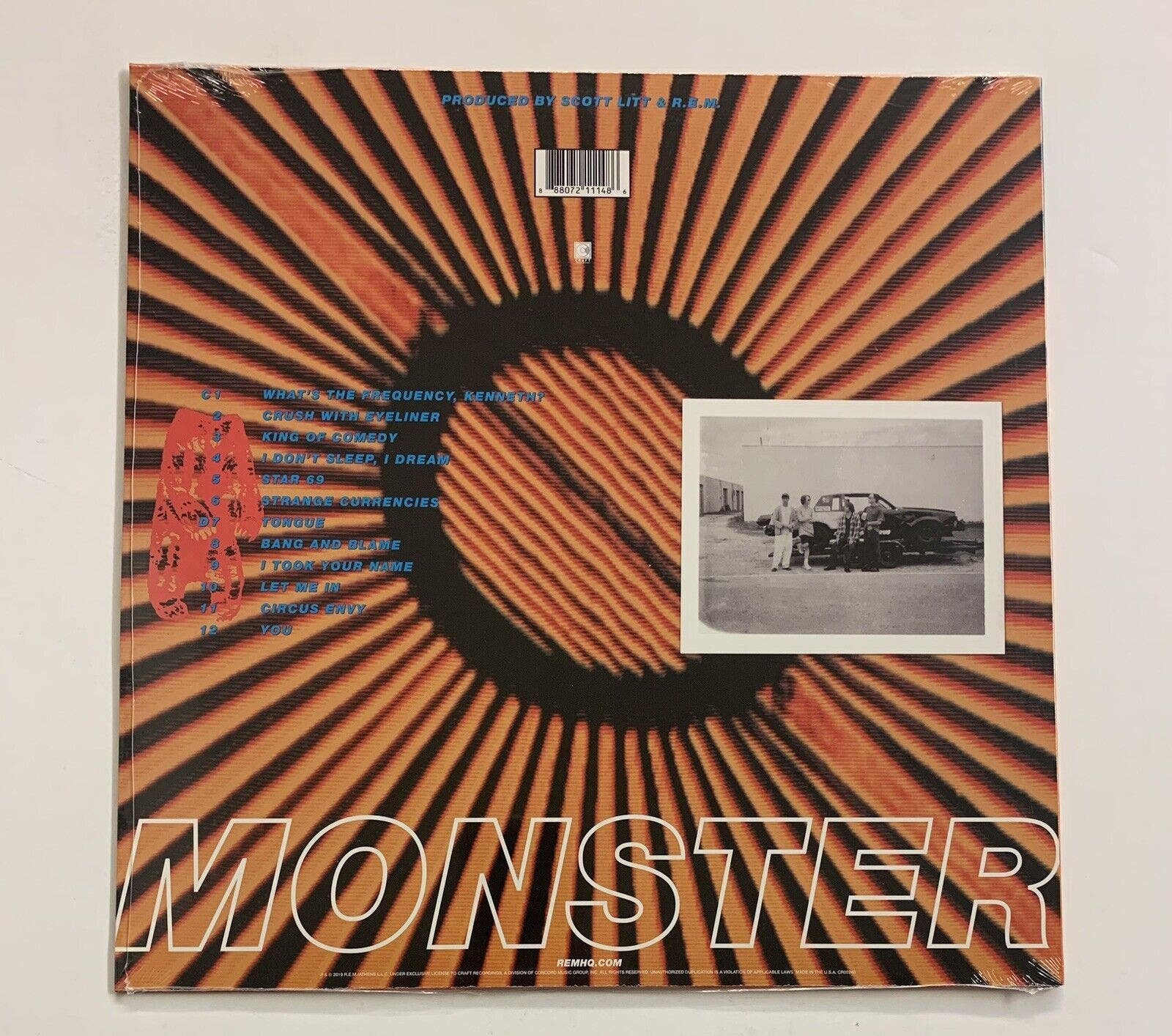 REM Monster 25th Anniversary Remastered 180gm Vinyl LP - Etsy