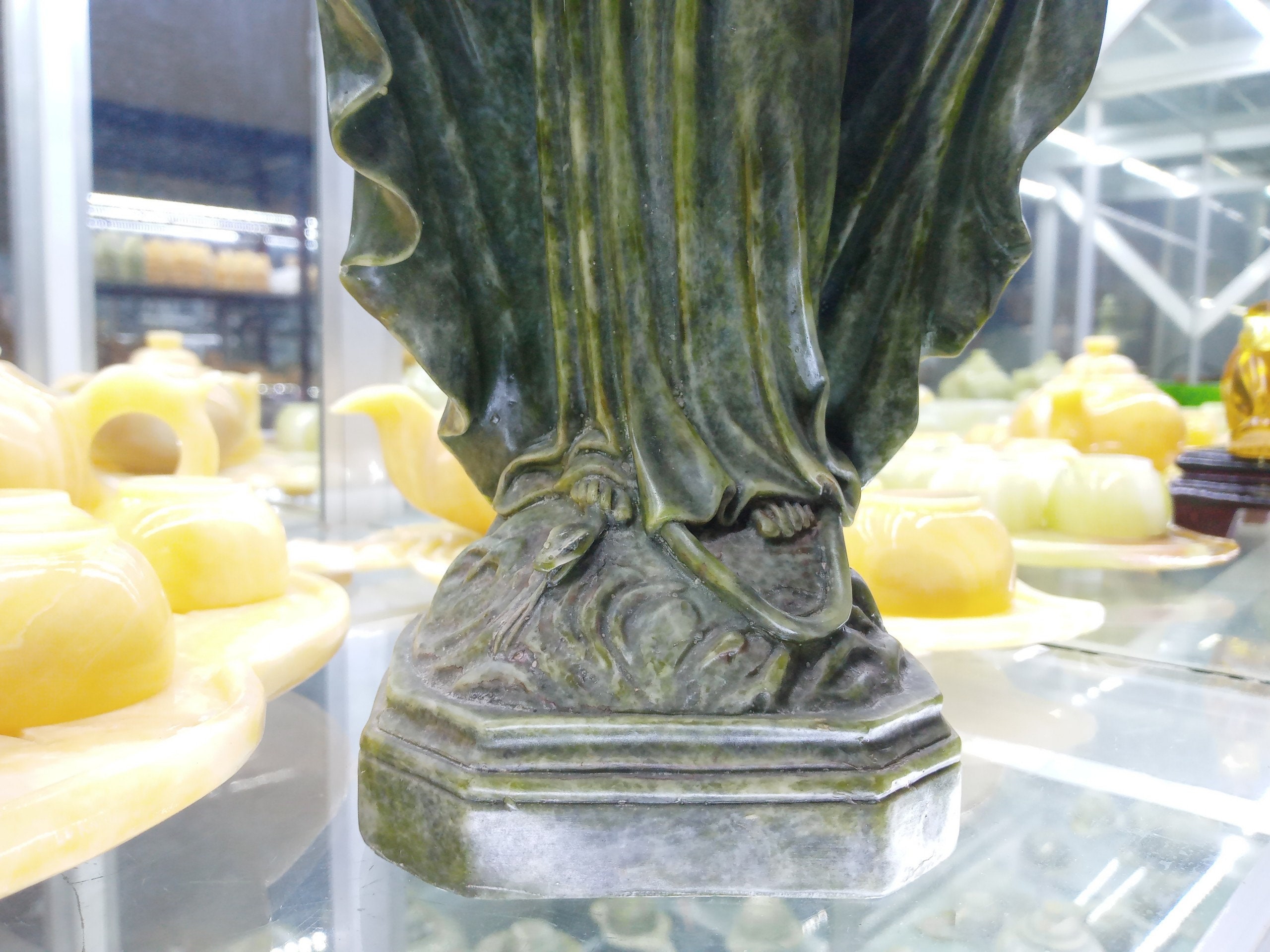 Lady Blessed Virgin Mary Maria Stone Statue Catholic Statue - Etsy