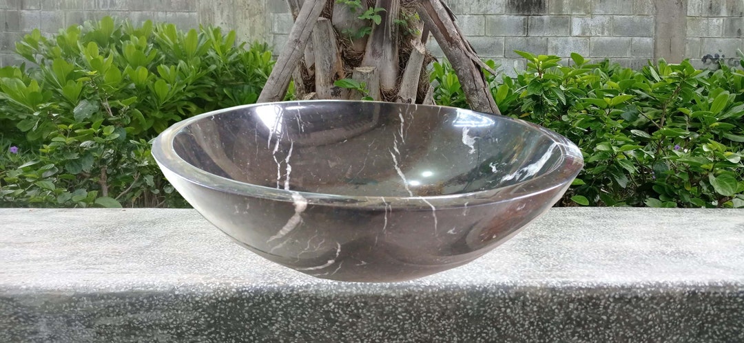 Sink Bowl Stone Basin Washbasin Bathroom Wash Basin Handmade Sink ...