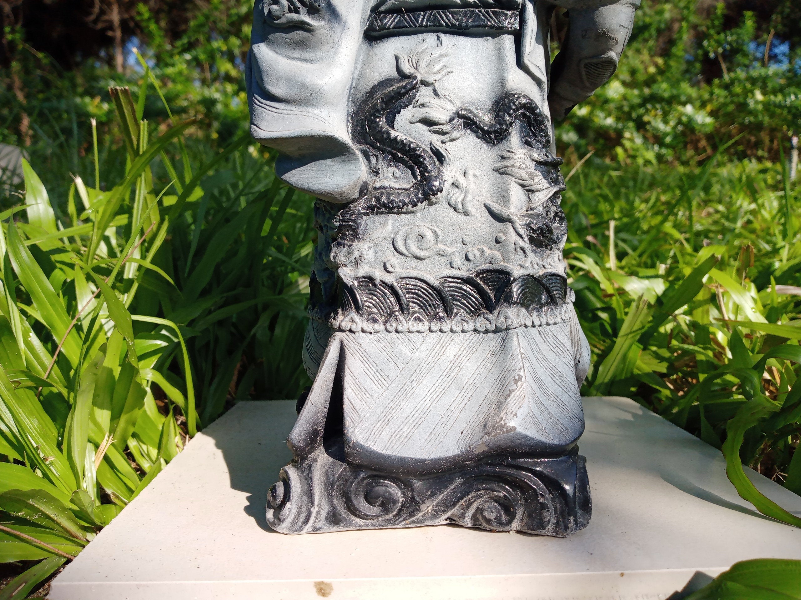 Guan Yu Statue Ornament Guan Gong Statue Chinese Hero Statue - Etsy