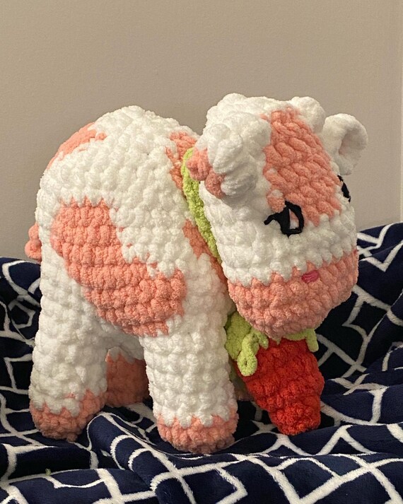 Strawberry Cow Plush | Etsy