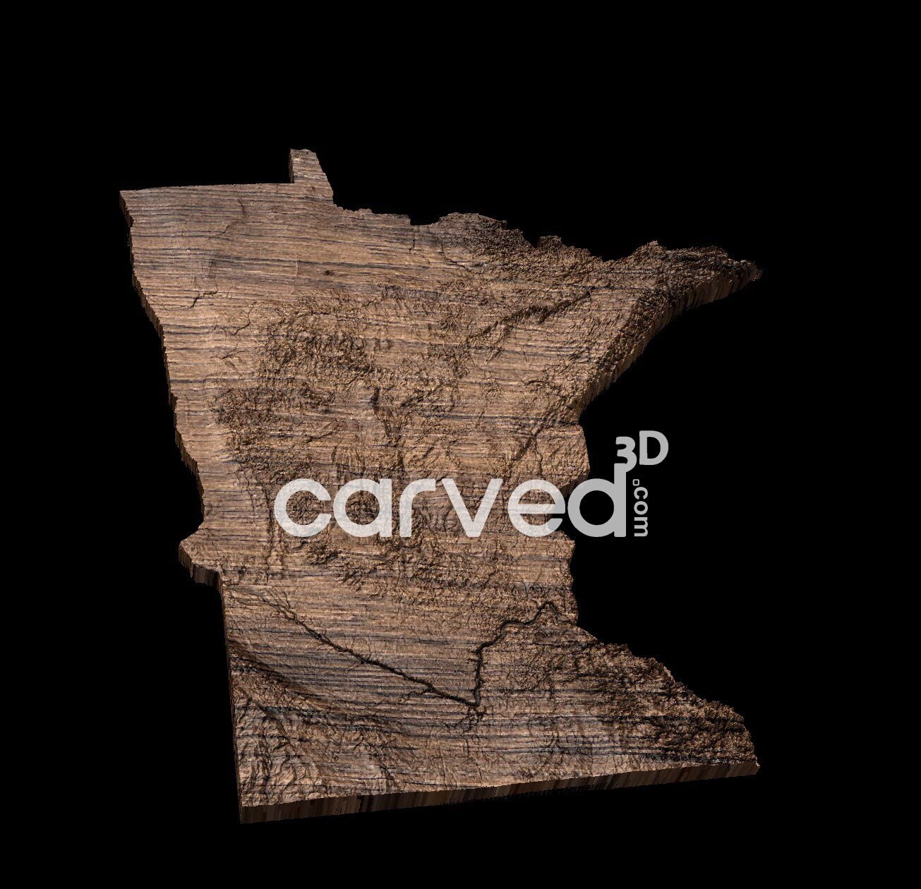50 State Topography Map Files for CNC Carving, 3D Printing - Etsy