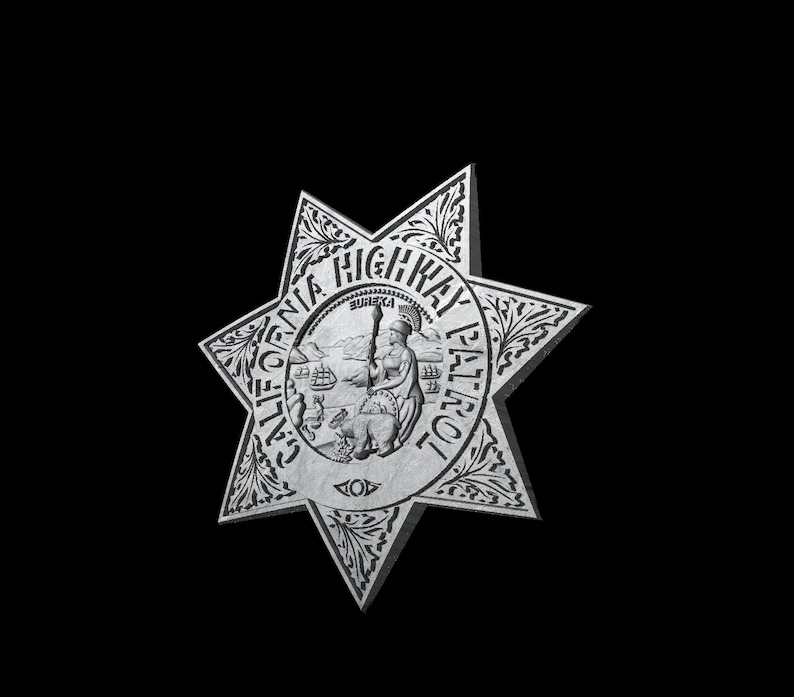 California Highway Patrol 3d Stl for CNC Carving and 3d Printing - Etsy