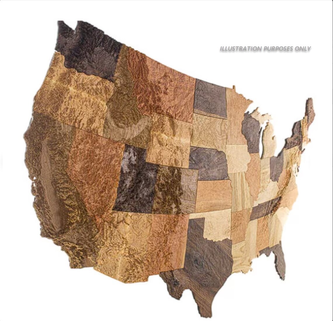 50 State Topography Map Files for CNC Carving, 3D Printing - Etsy