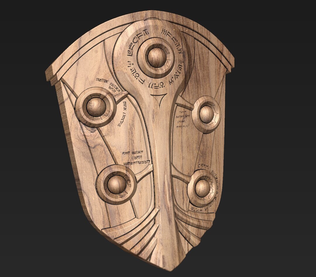 Chrom's Fire Emblem Shield of Seals Wood Carving - Etsy