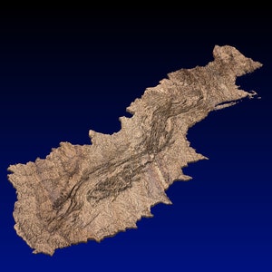 Appalachian Trail 3d STL for CNC and 3d Printing - Etsy