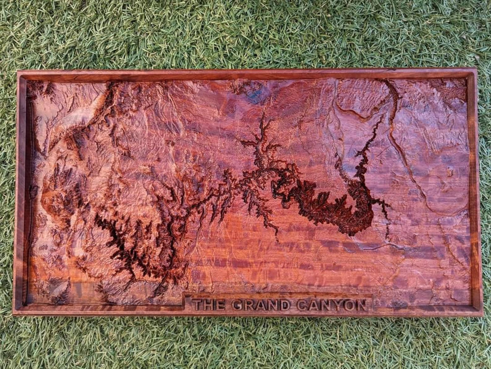 Grand Canyon Topographic Map 3D STL for CNC Carving and 3d Printing - Etsy