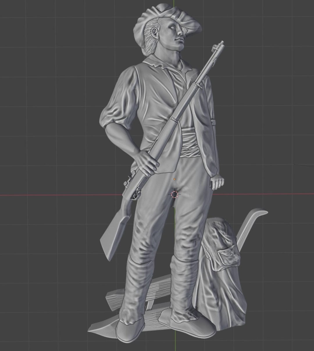 Minuteman 1776 Revolutionary War 3D STL Model - Etsy