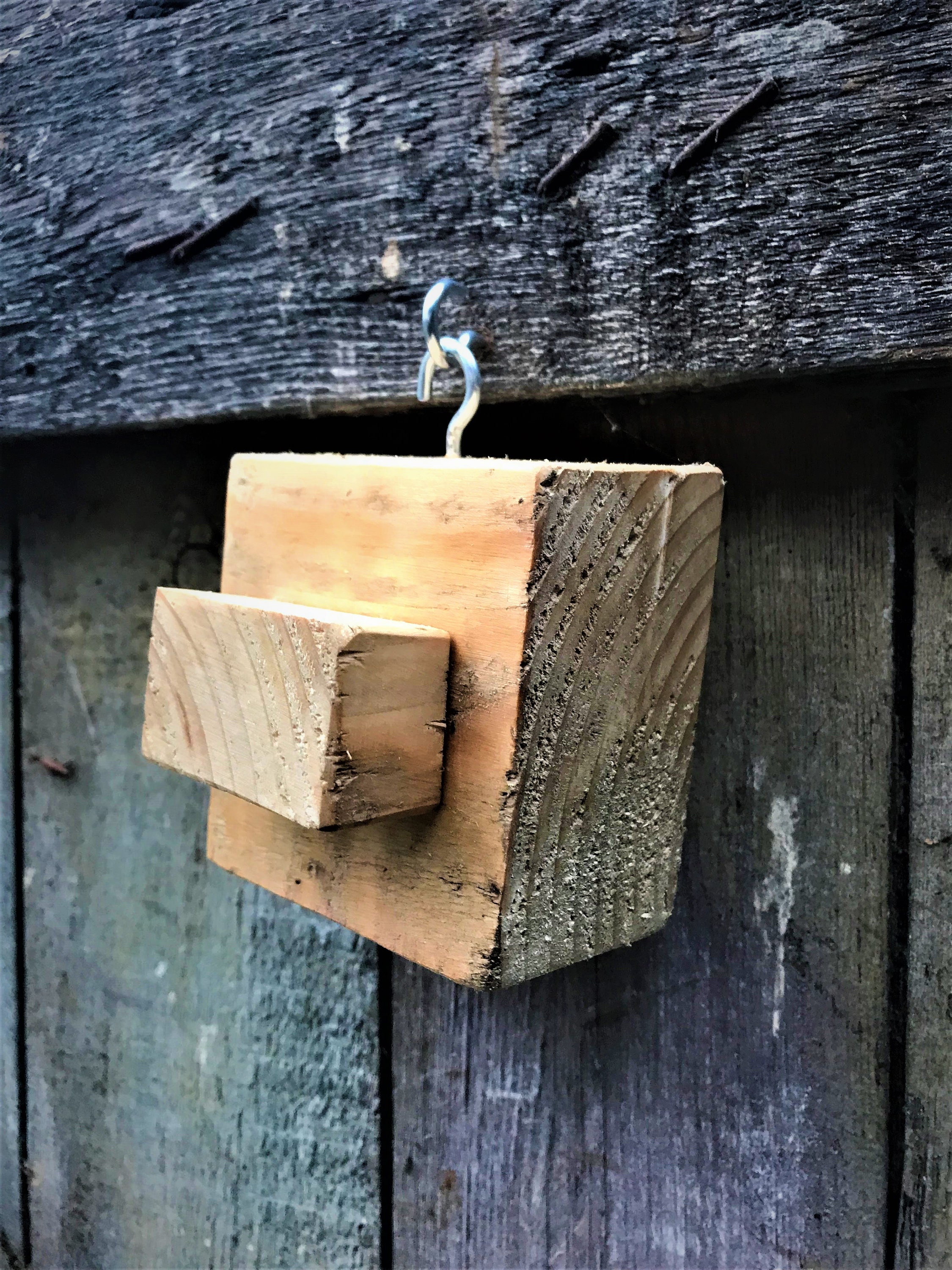Small Seed Tray Tamper Hand Made Personalised Wood Rustic Garden Tools ...
