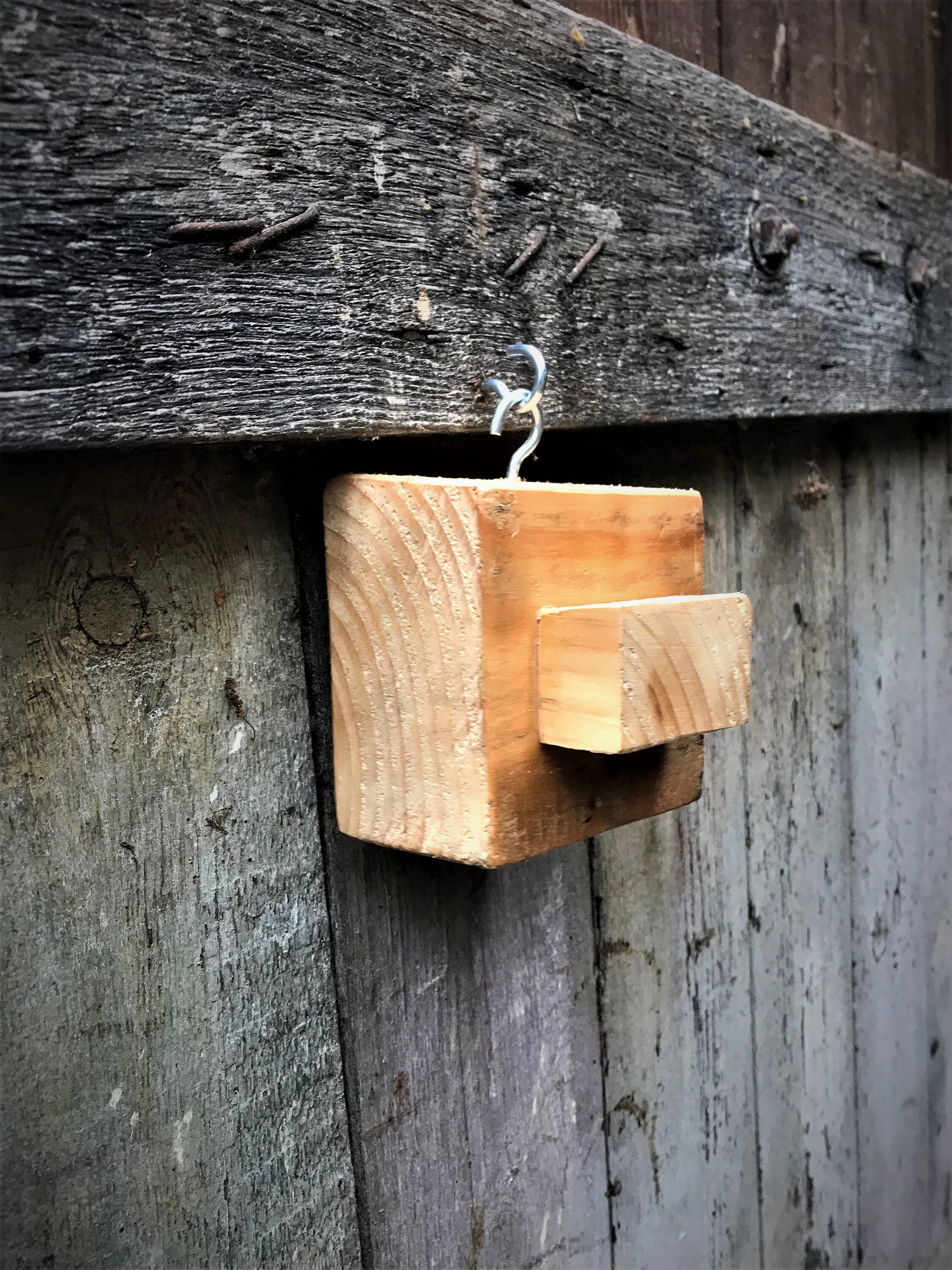 Small Seed Tray Tamper Hand Made Personalised Wood Rustic Garden Tools ...