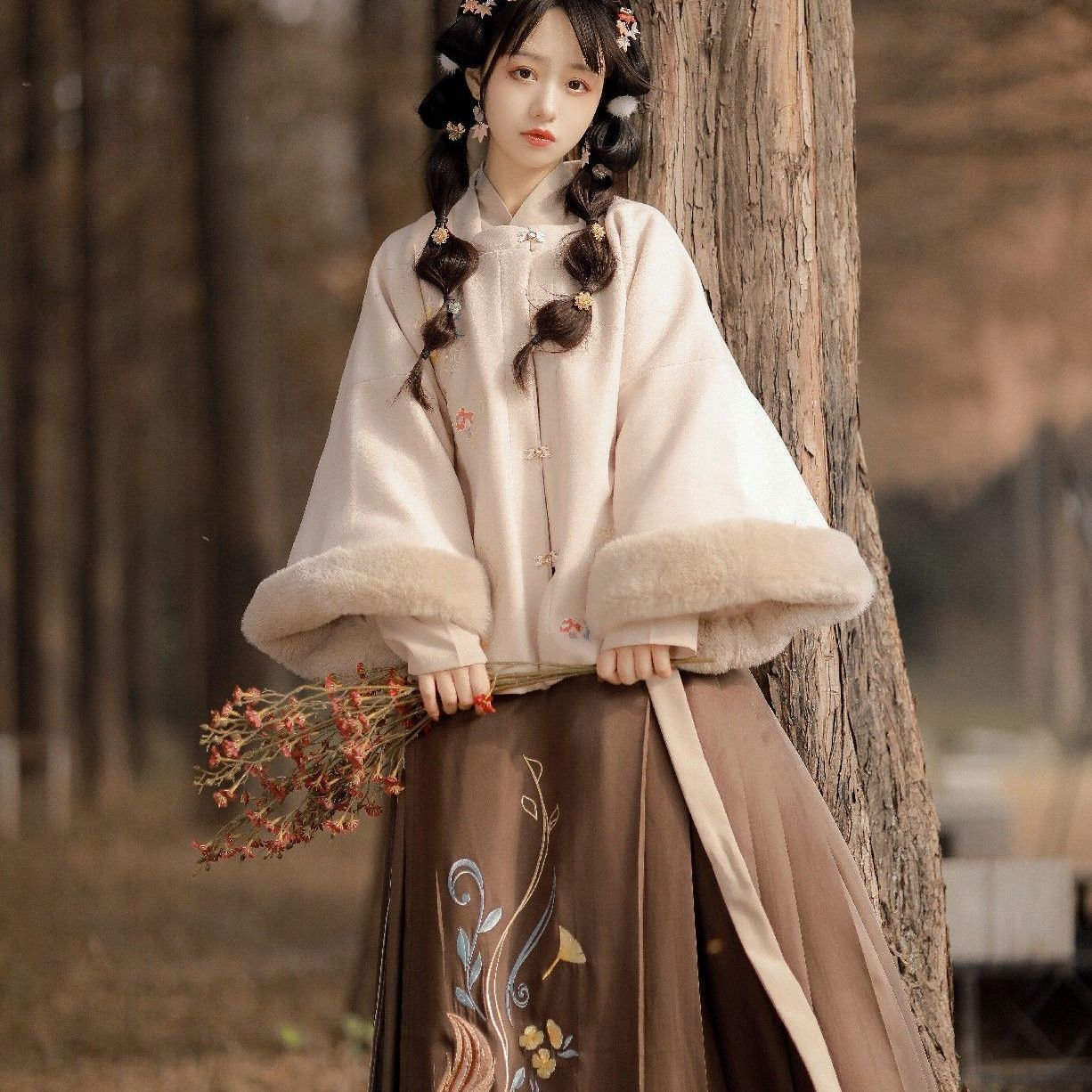 Modern Chinese Hanfu dress, Hanfu Dress, Modern Green Chinese Dress ...