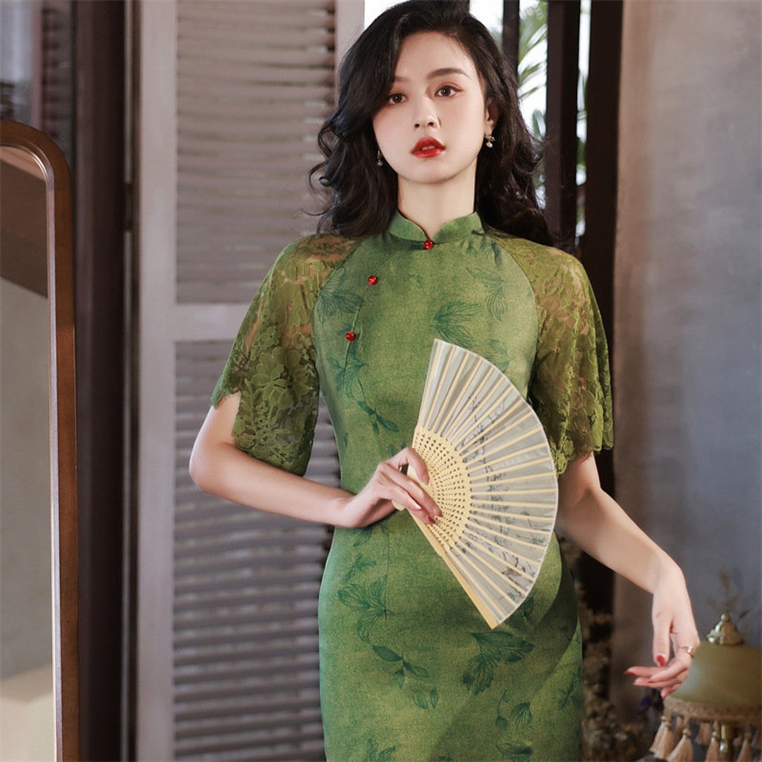 Vintage China Cheongsam Prom Dress Modern Chinese Dress - Etsy
