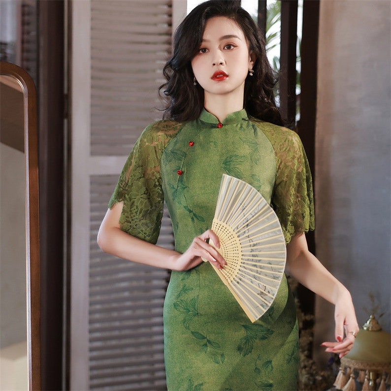 Vintage China Cheongsam Prom Dress Modern Chinese Dress - Etsy