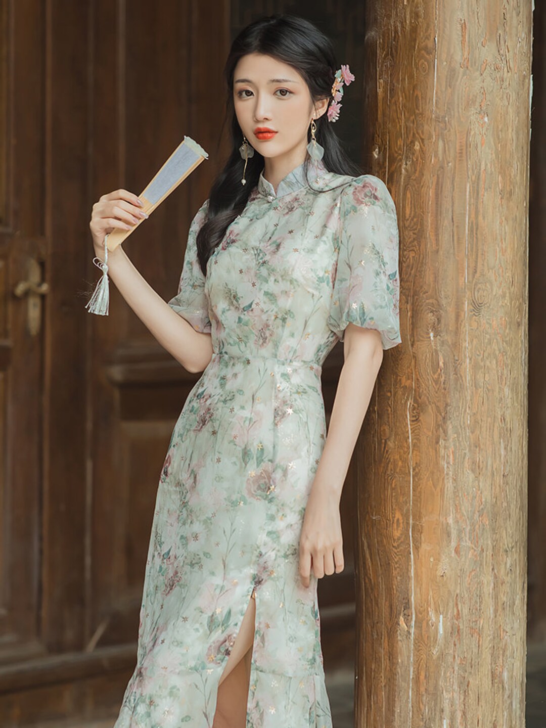 Modern White Qipao