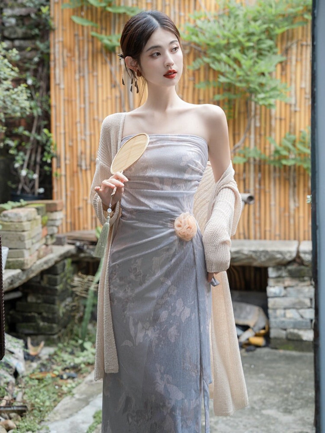 Modern Hanfu Dress Chinese Dress Hanfu Top With Hanfu Skirt - Etsy