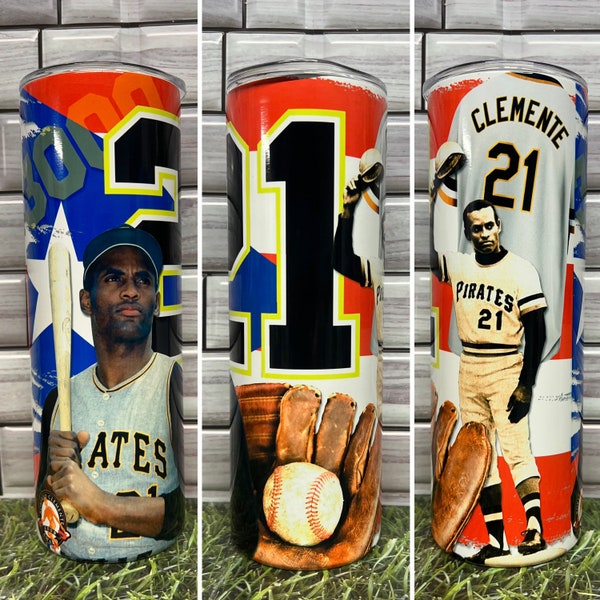 Roberto Clemente Svg - Etsy