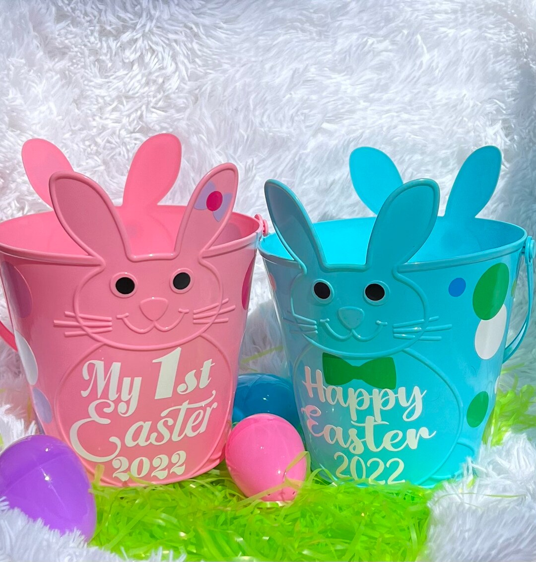 Personalized Easter Basket, Plastic Easter Basket, Easter Basket ...