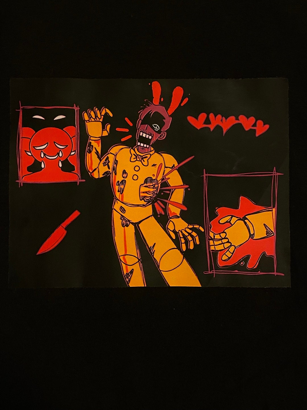 Five Nights at Freddys T-shirt, Springtrap, William Afton - Etsy