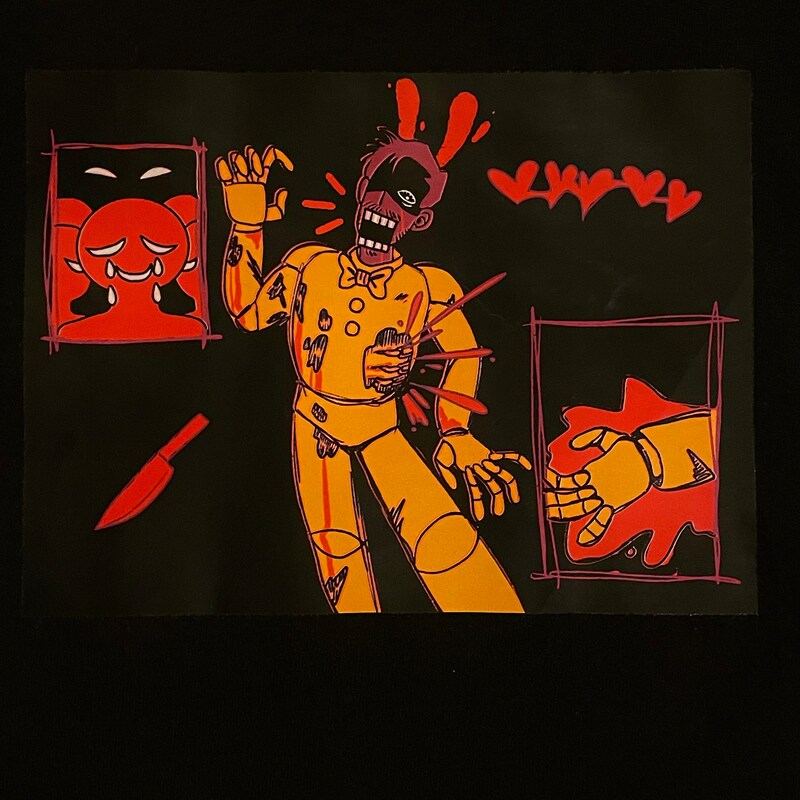 Five Nights at Freddys Springtrap Costume - Etsy