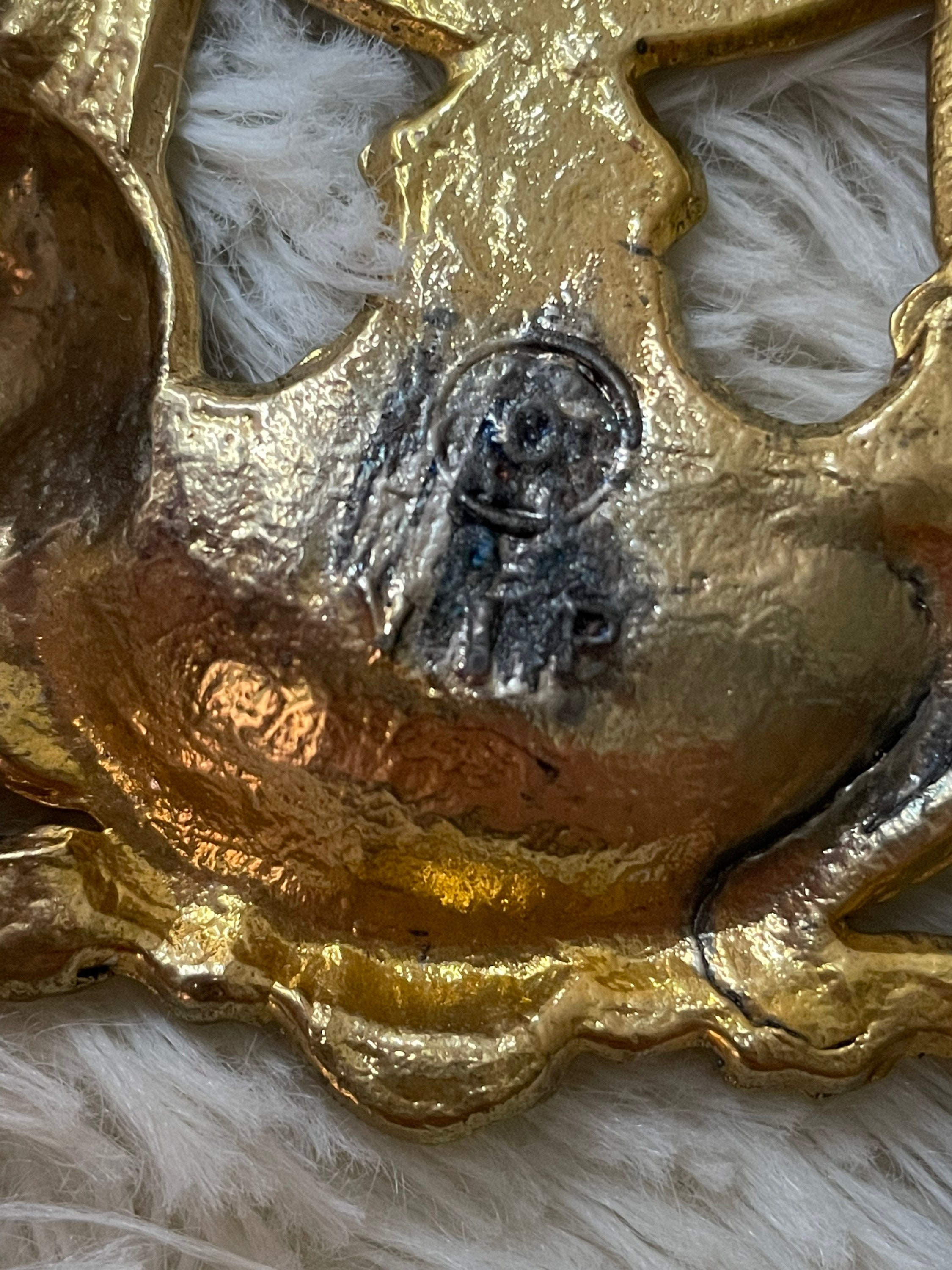 Vintage VIP Co Brass Pocket Watch Easel - Etsy