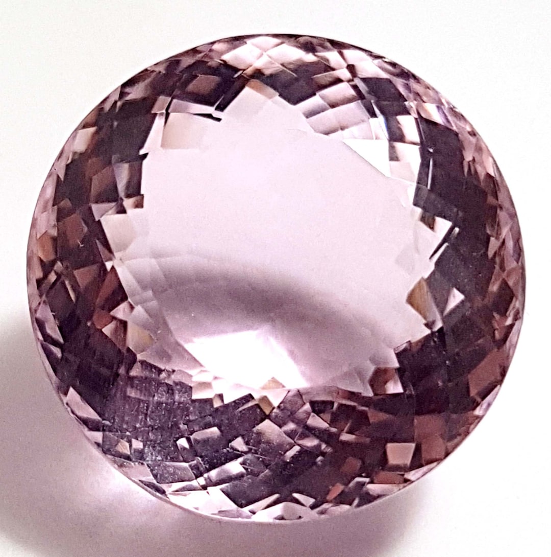 Madagascar Morganite, 15 Carat Round Shape Morganite Jewelry Making ...