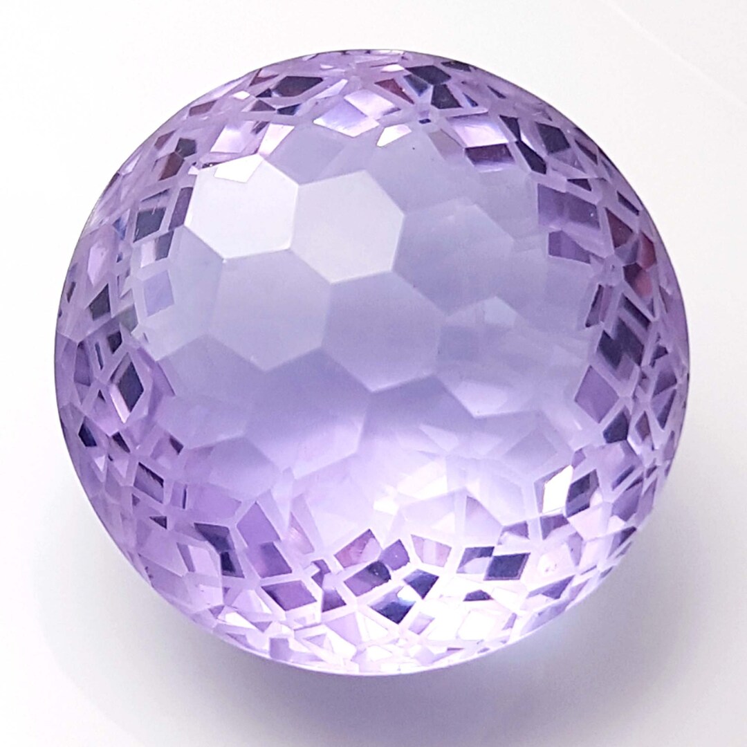 40 CT Natural Kunzite Loose Gemstone, Lilac Kunzite Stone, Flawless ...