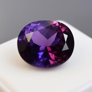 10 Ct AAA Natural Brazilian Alexandrite Oval Cut Loose Gemstone 14x11mm ...