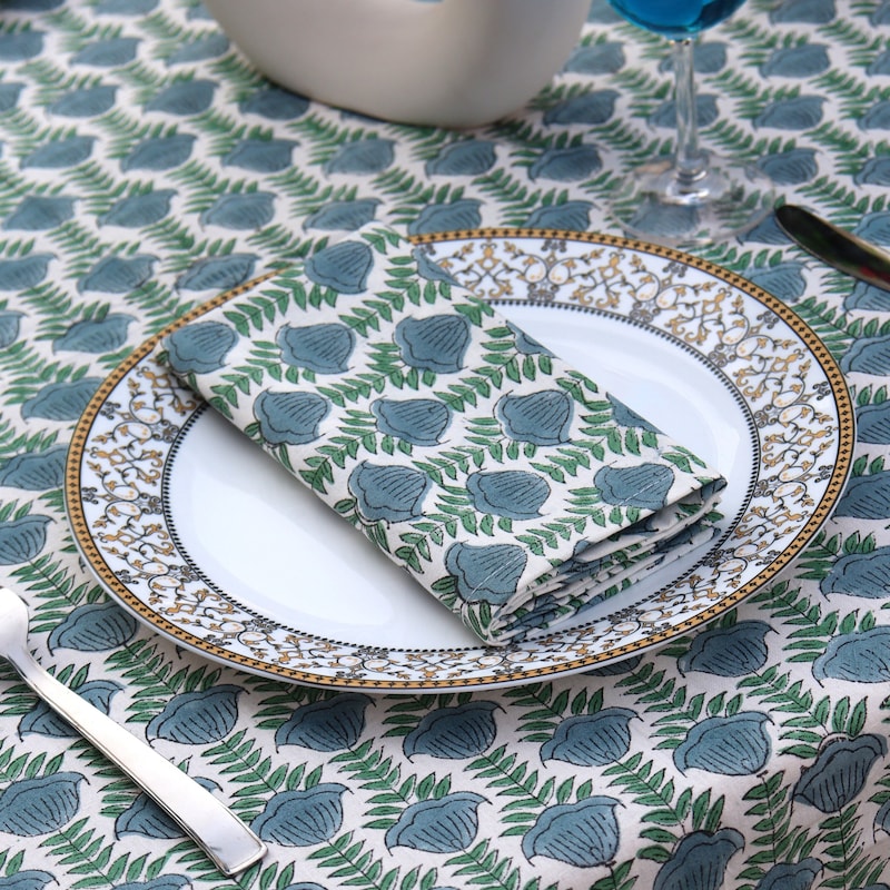 Block Print Napkins - Etsy