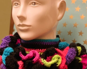 Crochet Clown Collar - Etsy