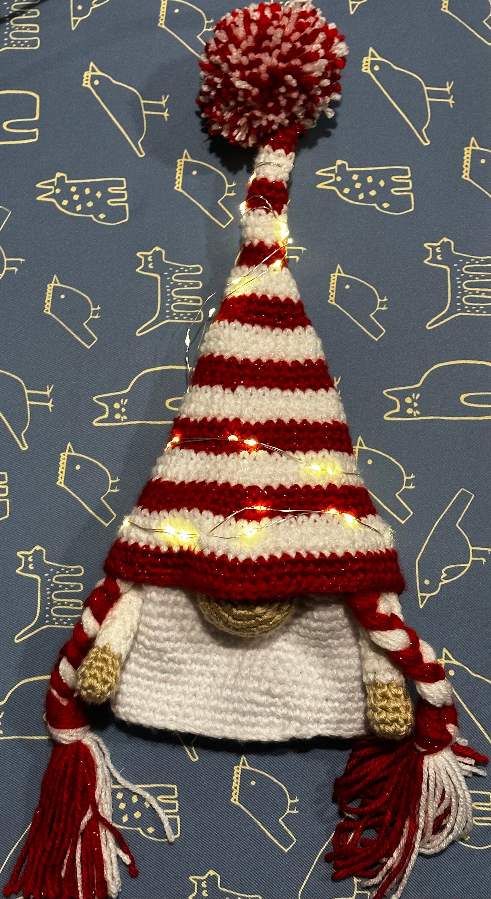 Crochet Gnome Tree Topper Pattern - Etsy