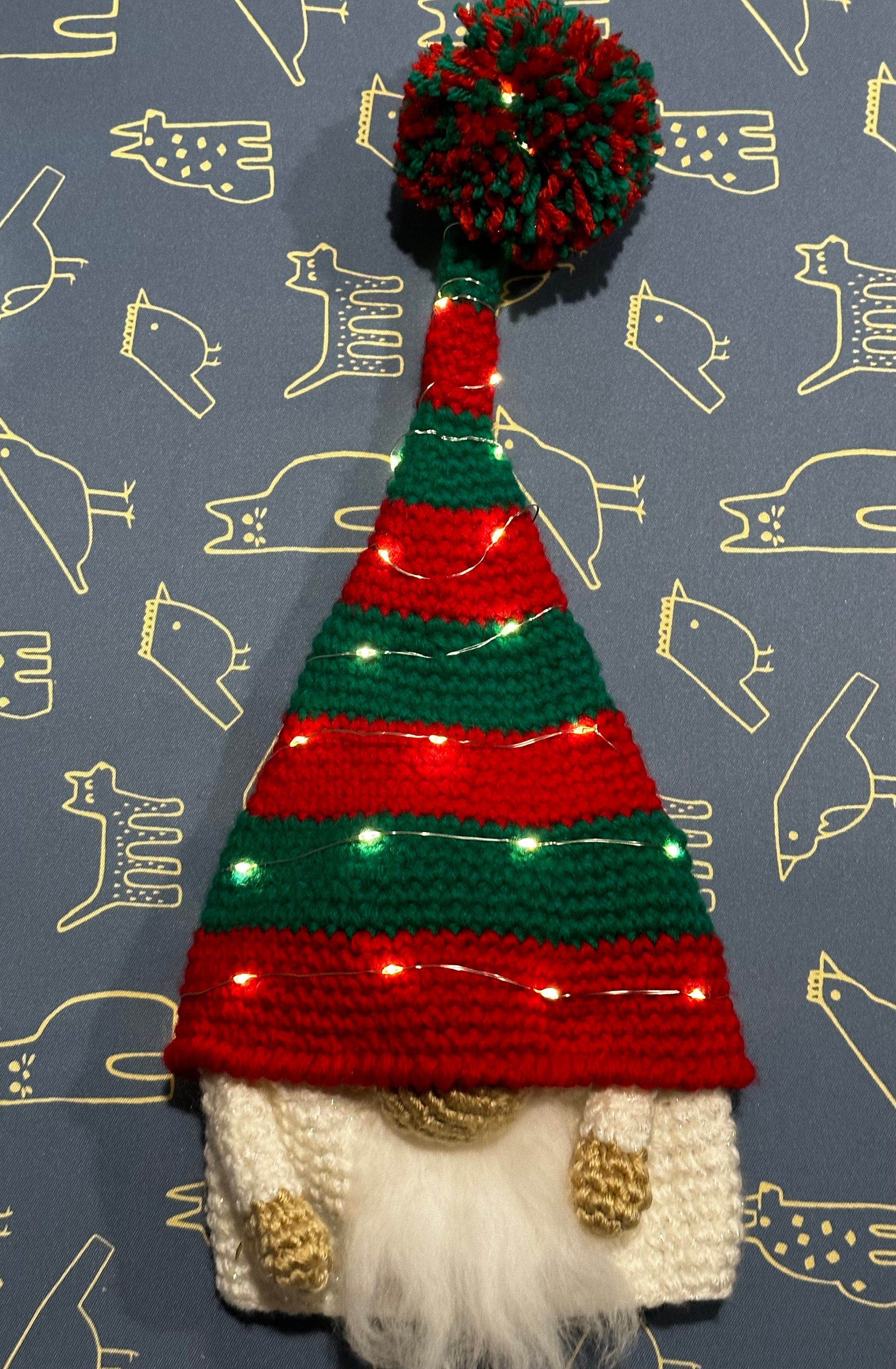 Crochet Gnome Tree Topper Pattern - Etsy